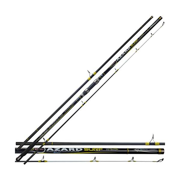 Colmic Azard 4.20 m 100-250 g Canne à Pêche Surfcasting Télescopique ...