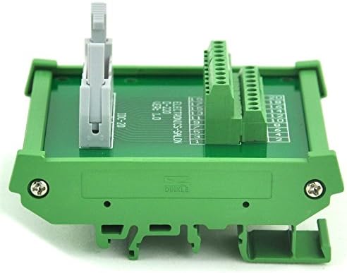 Electronics-Salon IDC-40 DIN Rail Mounted Interface Module, Breakout ...