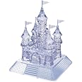 Bepuzzled Original 3D Crystal Puzzle Deluxe - Castle, Clear - Fun yet ...