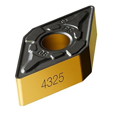 Sandvik Coromant 2-DNMG 433-PR 4325 Indexable Carbide Turning Inserts, 55 Degree Rhombic ...