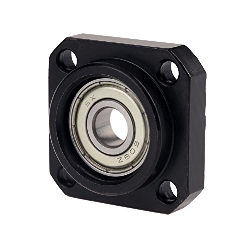 Bearing Mounts,1 Set Fixed Floated Side End Supports Bearing Housing ...
