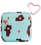 Amazon.com: Adorable Pink Peri - Storage Bag for Sanitary Napkin Pads ...