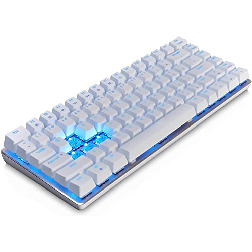Gaming Mechanical Keyboard Wired USB Metal Mechanical Blue Switch ...
