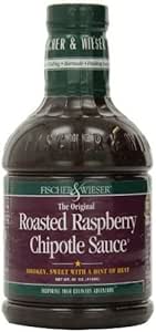 Fischer & Wieser Razzpotle Roasted Raspberry Chipotle Sauce, 40-Ounce ...
