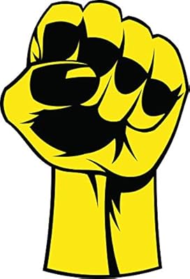 What's the deal with yellow raised fist bumper stickers? : r/OutOfTheLoop