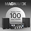 Magnavox MM451 3-Piece Tray Loading CD Shelf System with Digital PLL FM ...