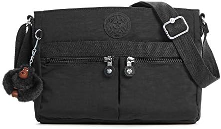 Kipling Women's Angie Solid Convertible Crossbody Bag, Sparkly Gold ...