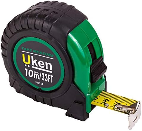Uken Measuring Tape 10 Meter Green price in UAE | Amazon UAE | kanbkam