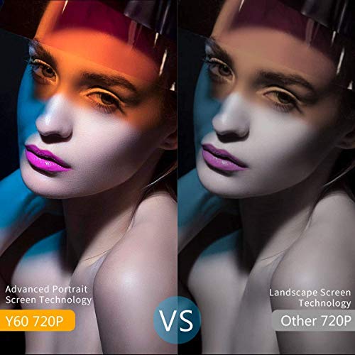 YABER Y60 Portable Projector with 6000 Lumen Upgrade Full HD 1080P 200 ...