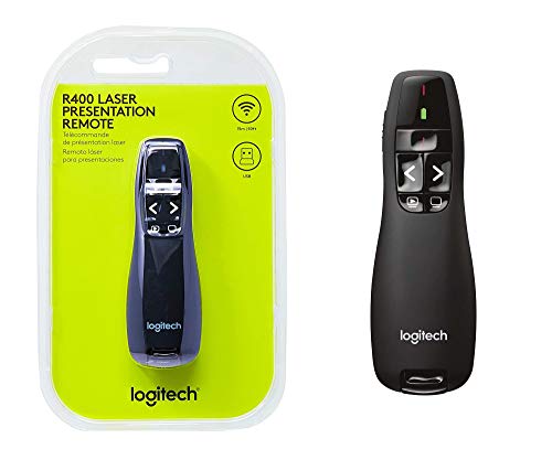 Wireless Presenter LOGI R400, Wireless Presentation Remote Clicker with ...