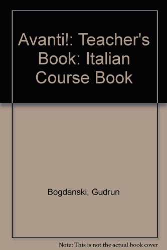 Avanti!: 9780859508476: Amazon.com: Books