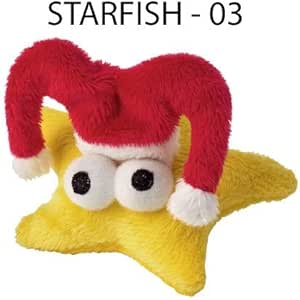 Amazon.com : Doggles Christmas Starfish Cat Toy : Pet Supplies