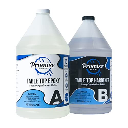 Promise Epoxy - Clear Table Top Epoxy Resin That Self Levels, This is a ...