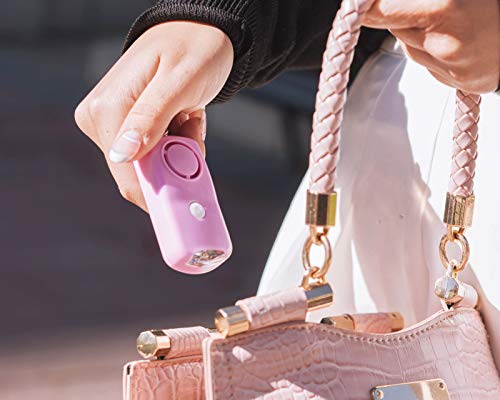 ARMADILLO DEFENSE Pepper Spray and Personal Alarm Key Chain Bundle (2 Pack) for Protection and ...