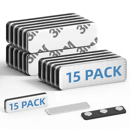 Mua Magnetic Name Tag Holders, 15 Pack Name Tag Magnets for ID Badge ...