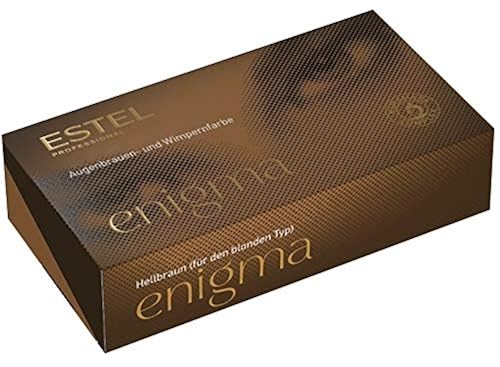 Estel Enigma LIGHT BROWN for Blondes COLOR Paint for Eyelashes and ...