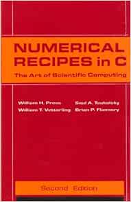 Numerical Recipes in C: The Art of Scientific Computing: Foundation ...