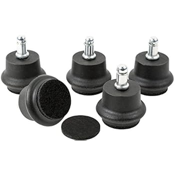 Amazon.com : Short Office Chair or Stool Bell Glides - Low Profile ...