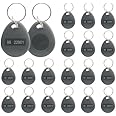 Amazon.com: RFID Key Fobs Writable, HID 125KHZ 26 Bit Keyfobs Proximity ...
