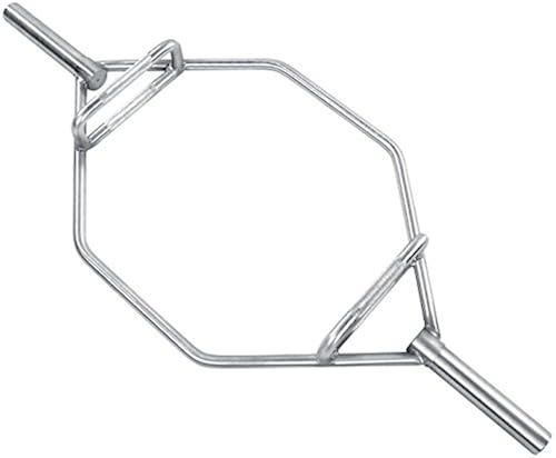 HulkFit Olympic 2-Inch Hex Weight Lifting Trap Bar, 1000-Pound Capacity ...