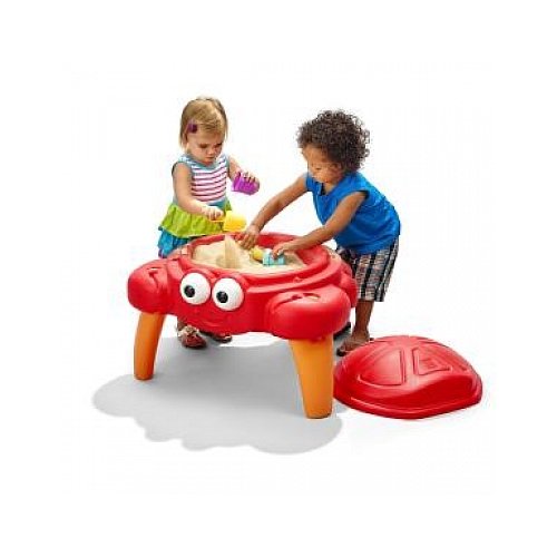 Step2 Crabbie Sand Table for Toddlers - Durable Outdoor Kids Activity ...