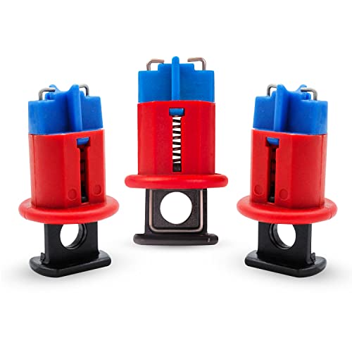 TRADESAFE Miniature Circuit Breaker Lockout - Pin Out Standard Push ...