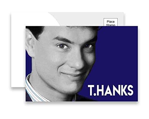 Amazon.com: Tom Hanks T.HANKS Thank You Postcards Pack of 10: Handmade