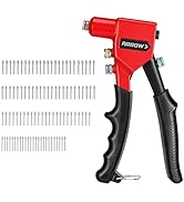 Amazon.com: Arrow Heavy Duty Riveter Kit, Professional Pop Rivet Gun ...