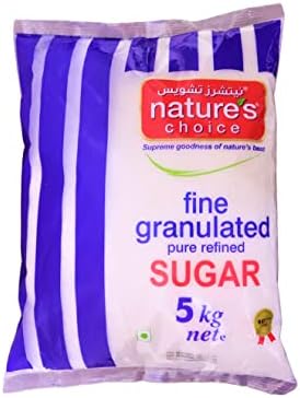 Natures Choice Fine Granulated Sugar - 5 kg price in UAE | Amazon UAE ...