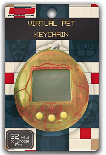 Virtual Pet Keychain Handheld Game – Choose from 32 Pets, Electronic ...