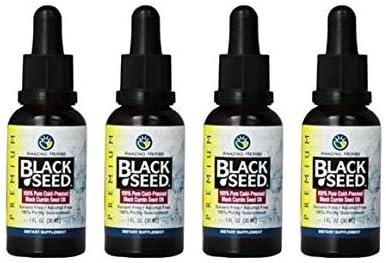 Black Seed Oil Dropper Cold-Pressed 1 Ounce Bottle (Pack of 4) price in ...