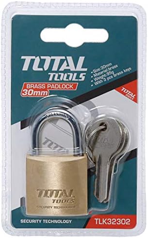 Total Tools Brass Padlock - 30 mm price in Egypt | Amazon Egypt | kanbkam