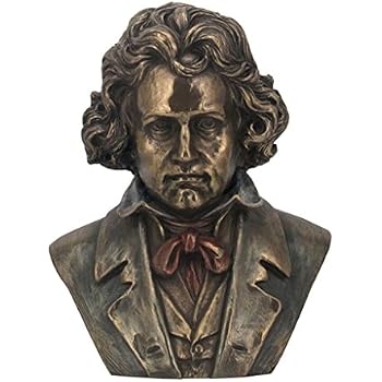 Amazon.com : Beethoven Bust Halbe Statuette : Action Figure Busts ...