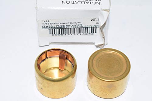 Cooper Bussmann J-63 Buss Fuse Reducer Class J: Fuse Accessories ...