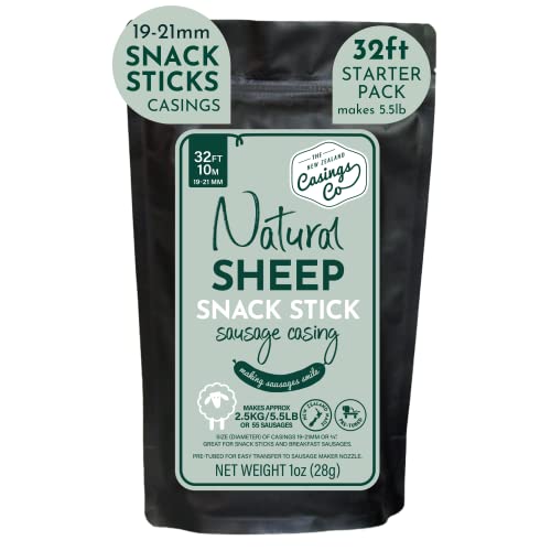 Snack Stick Casings & Breakfast Sausage Casings - Natural LAMB/SHEEP ...