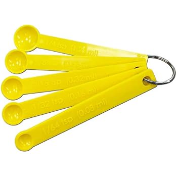 Amazon.com: 1 X Dash, Pinch, and Smidgen Measuring Spoon Set: Kitchen ...