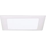 Gianor 11 inch 24W Ultra Thin Square Recessed Light with J-Box, 6000K ...
