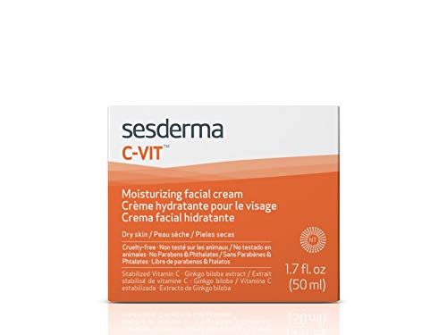 Sesderma C-VIT Moisturizing Facial Cream, 1.7 Fl Oz (Pack of 1 ...