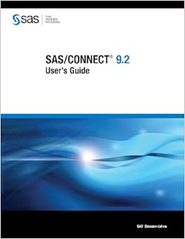 SAS/CONNECT 9.2 User's Guide: Amazon.co.uk: Institute, SAS ...
