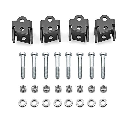 WSays 2 inch Front & Rear Rise Shock Suspension Spacer Full Lift Kit ...