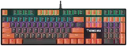 ZEUS GAMDIAS Mechanical Gaming Keyboard for PC and Desktops, RGB LED ...
