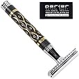 Amazon.com: Parker 65R Super Heavyweight Double Edge Safety Razor & 5 ...