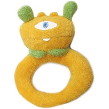 Amazon.com : Angel Dear Ring Rattle Cow : Baby Rattles : Baby