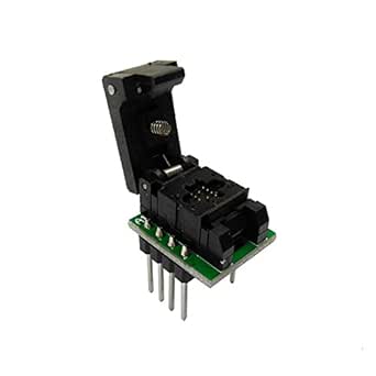 QFN8 MLP8 WSON8 U-PDFN8 probe Programming Socket 8pad IC Test Socket ...
