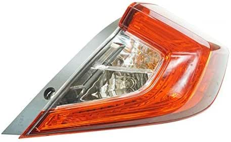 Amazon.com: Go-Parts - for 2016 - 2017 Honda Civic Tail Light Rear Lamp ...