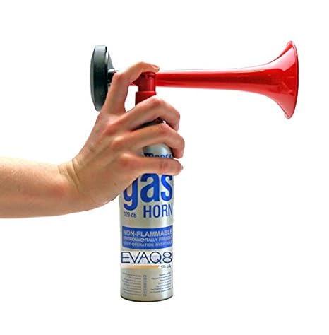 Hand Held Safety Air Horn Non-Flammable Propellant: Amazon.co.uk ...