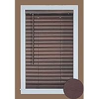 Amazon.com: Achim Home Furnishing Cordless GII Luna 2" Slat Mahogany ...