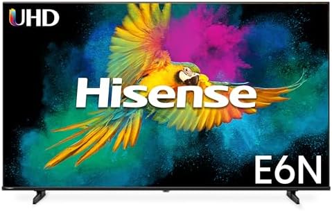 Hisense 65 inch Smart TV UHD 4K E6N-Dolby Vision,Game Mode Plus,Smooth ...