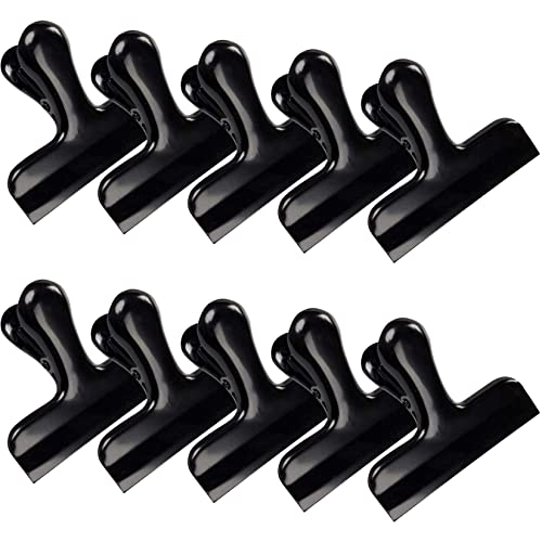 10 Pack 3 Inch Wide Stainless Steel Chip Bag Clips Heavy Duty Food Bag ...