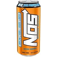 Amazon.com : NOS High Performance Energy Drinks (Nitro Mango) : Grocery ...